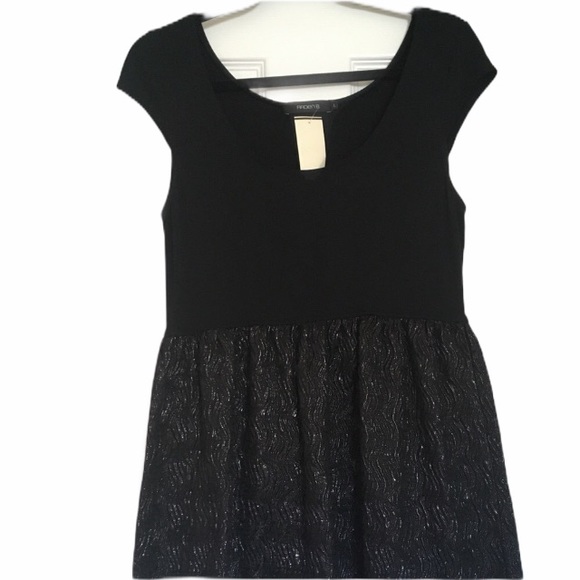 Arden B | Dresses | Arden B Black Ss Babydoll Tuni Dress | Poshmark